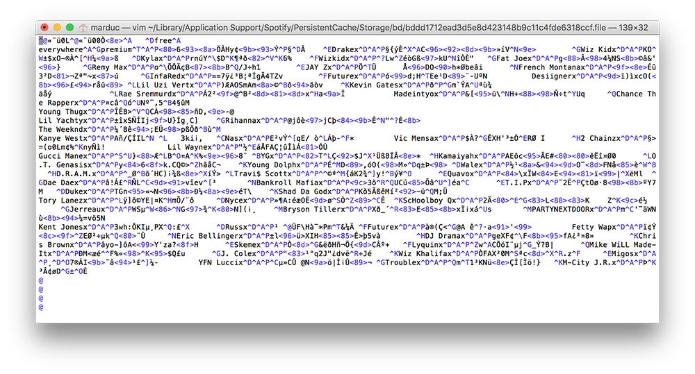 vim hex editor os x – Marduc812